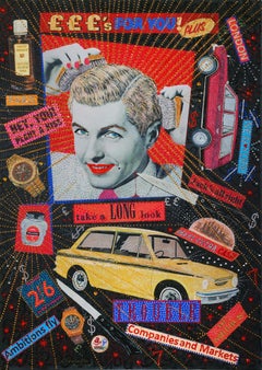 Jim Hudek - Audrey Hepburn Louis Vuitton Vogue Mixed Media Contemporary ...