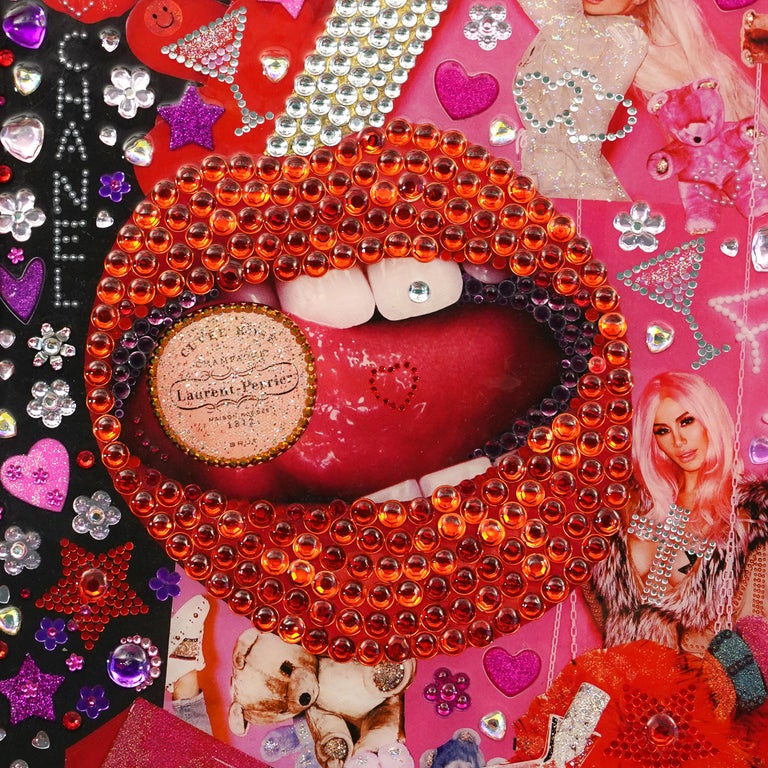Elizabeth Bessant - C'est Une Jungle -contemporary mixed media screen ...