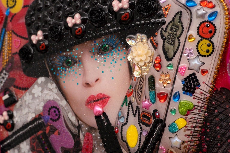 Elizabeth Bessant - Chaos in a Makeup Bag - fashion modern mix media ...