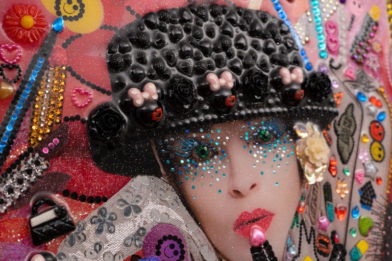 Elizabeth Bessant - Chaos in a Makeup Bag - fashion modern mix media ...