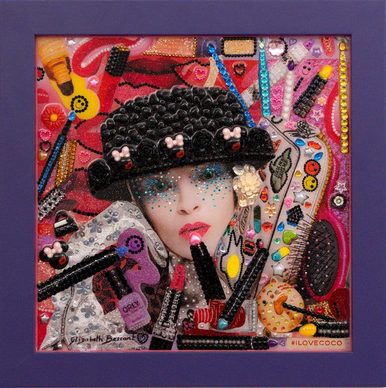 Elizabeth Bessant - Chaos in a Makeup Bag - fashion modern mix media ...