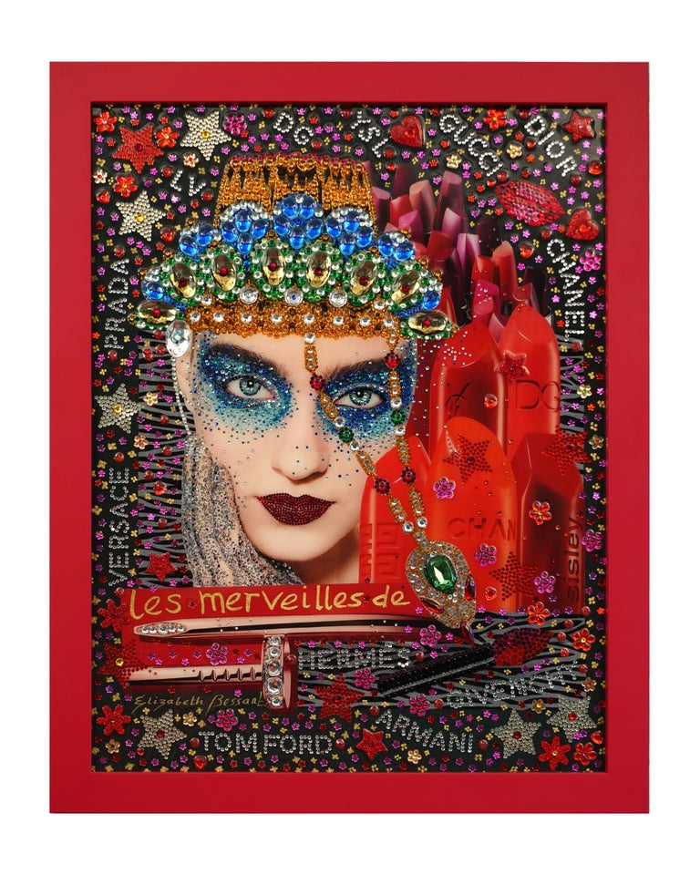 Elizabeth Bessant - Les Marveilles De -contemporary mixed media screen ...