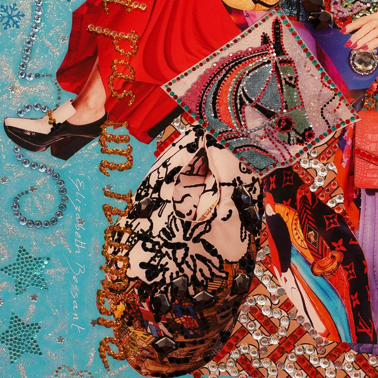 Elizabeth Bessant - Les Style N'est Pas un Number - mixed media screen ...