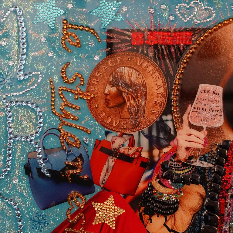 Elizabeth Bessant - Les Style N'est Pas un Number - mixed media screen ...