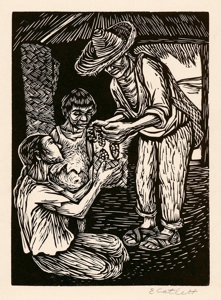 Elizabeth Catlett Printmaking