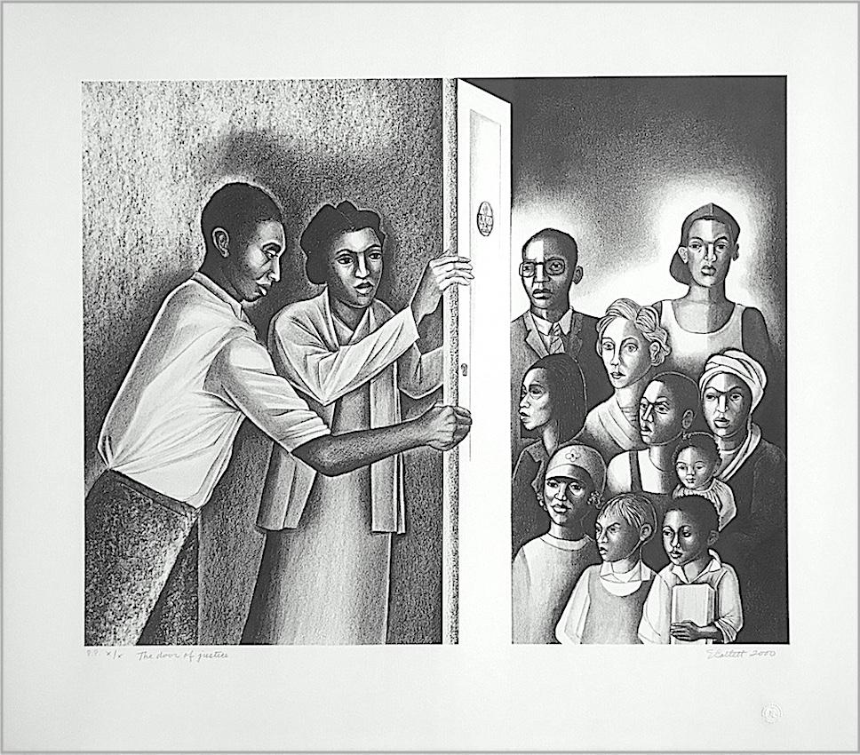 Elizabeth Catlett - 'Survivor' — Elizabeth Catlett For Sale at 1stDibs