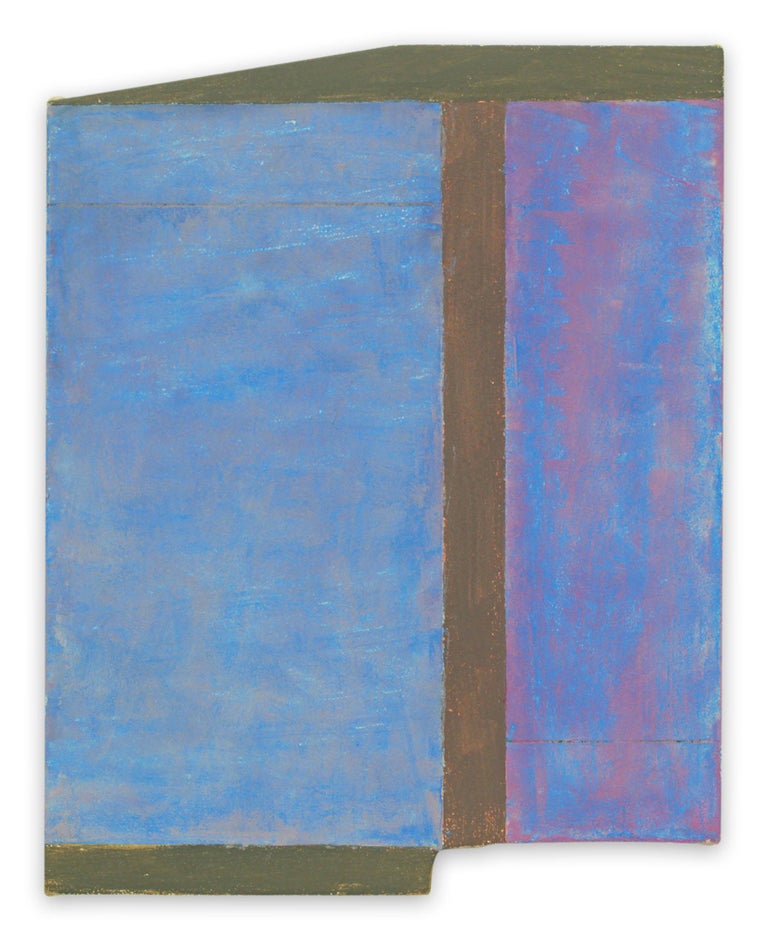 Elizabeth Gourlay - Cobalts (Abstract Painting) For Sale at 1stDibs