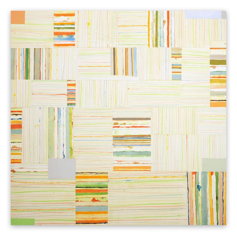 Elizabeth Gourlay - With Ultramarine Rose (Abstract Painting) For Sale ...