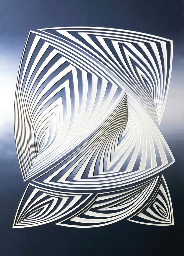 Elizabeth Gregory-Gruen - Freehand Cut with Surgical Scalpel, Silk ...