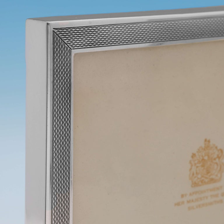 Elizabeth II Double 'Campaign' Sterling Silver Photograph Frame, 1967 ...