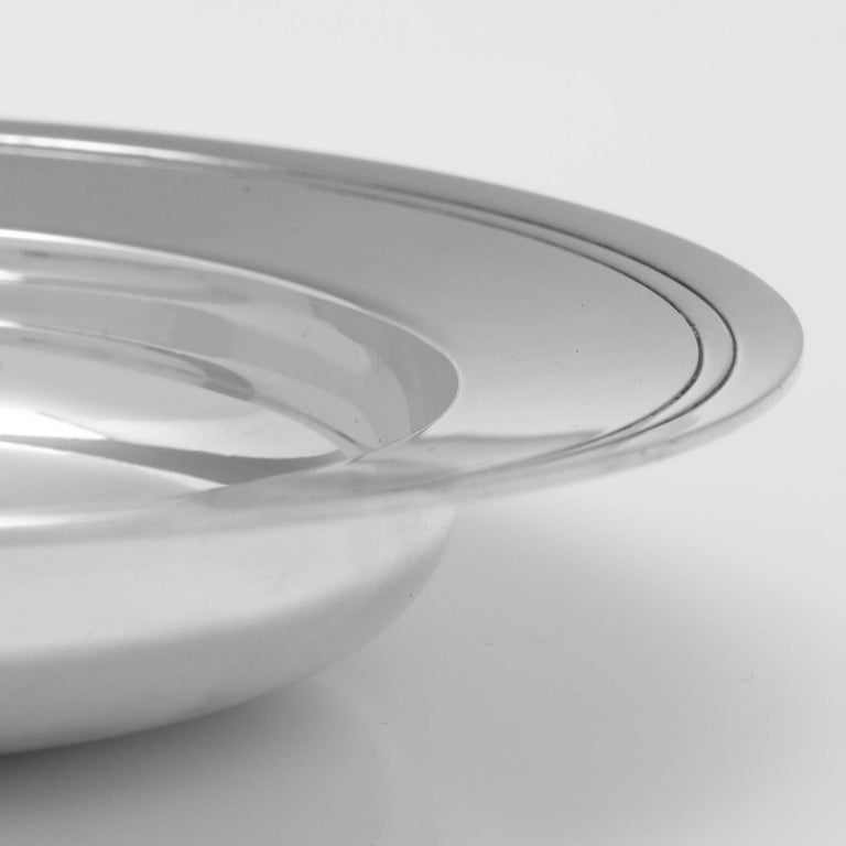 Elizabeth II Period Sterling Silver Armada Dish, London 1957 Richard ...