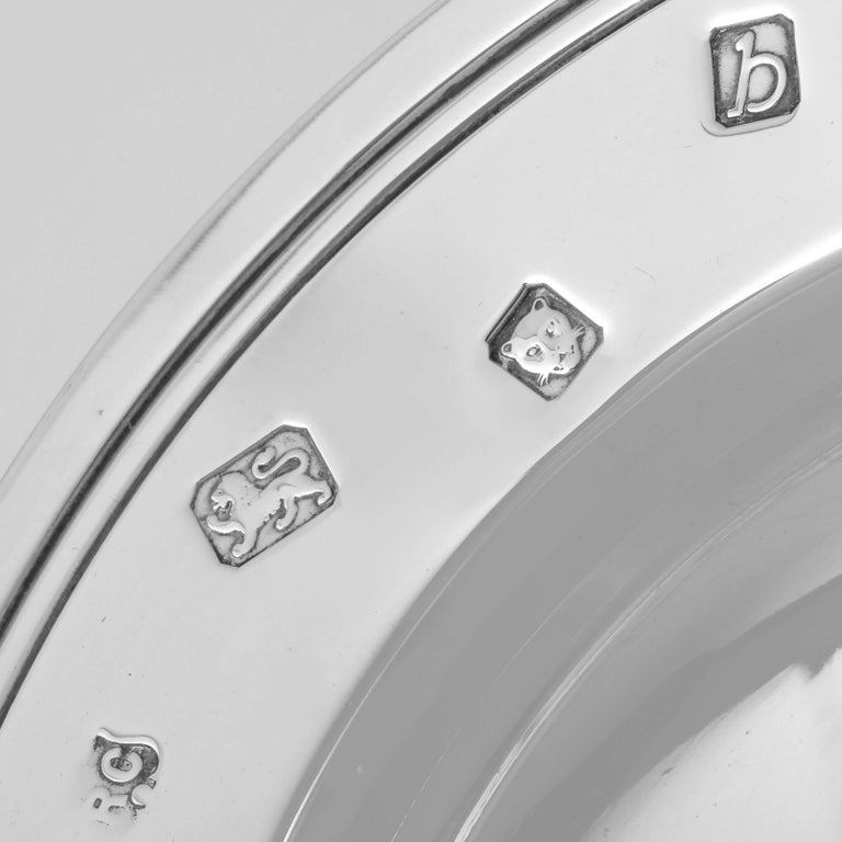 Elizabeth II Period Sterling Silver Armada Dish, London 1957 Richard ...