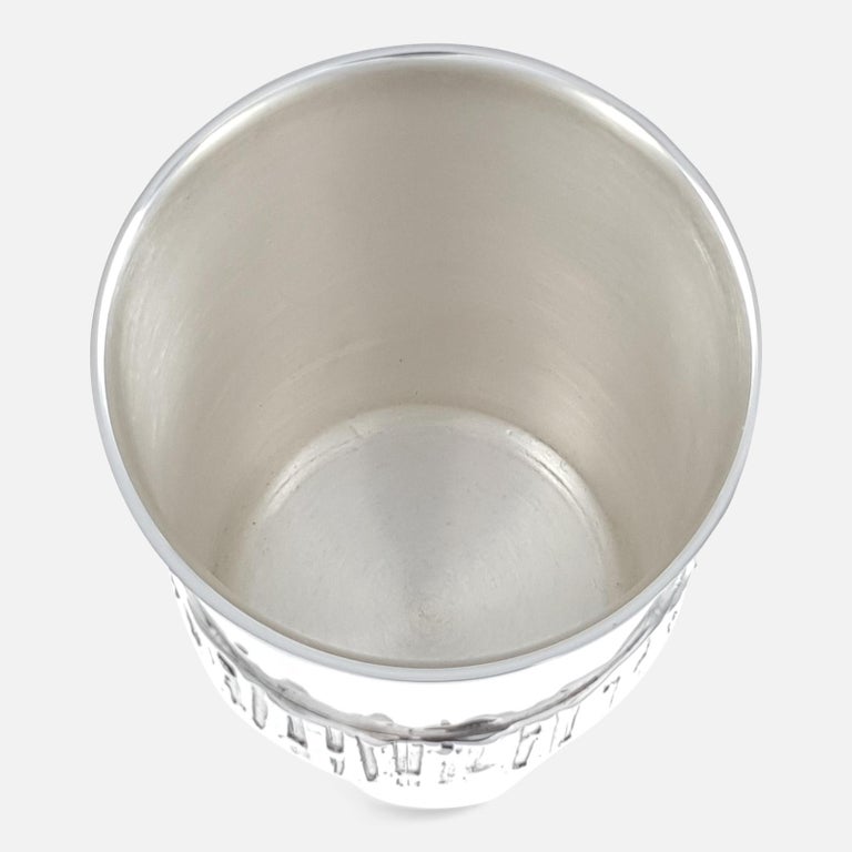 Elizabeth II Silver Beaker, Brian Asquith, Sheffield, 1975 For Sale at ...