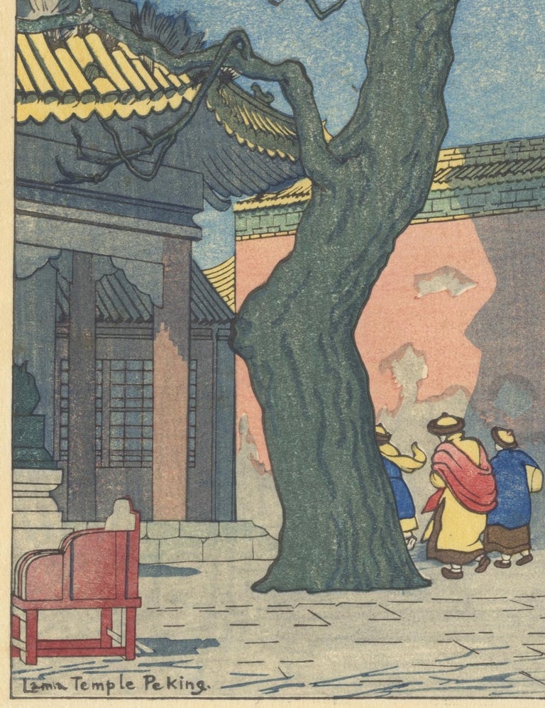 Elizabeth Keith - Elizabeth Keith, Lama Temple, Peking, Japanese ...