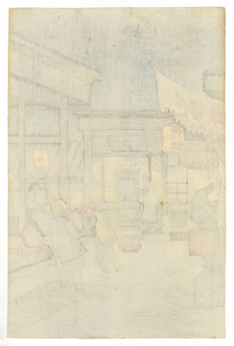 Elizabeth Keith - Elizabeth Keith, Night Scene Peking, Modern Art ...