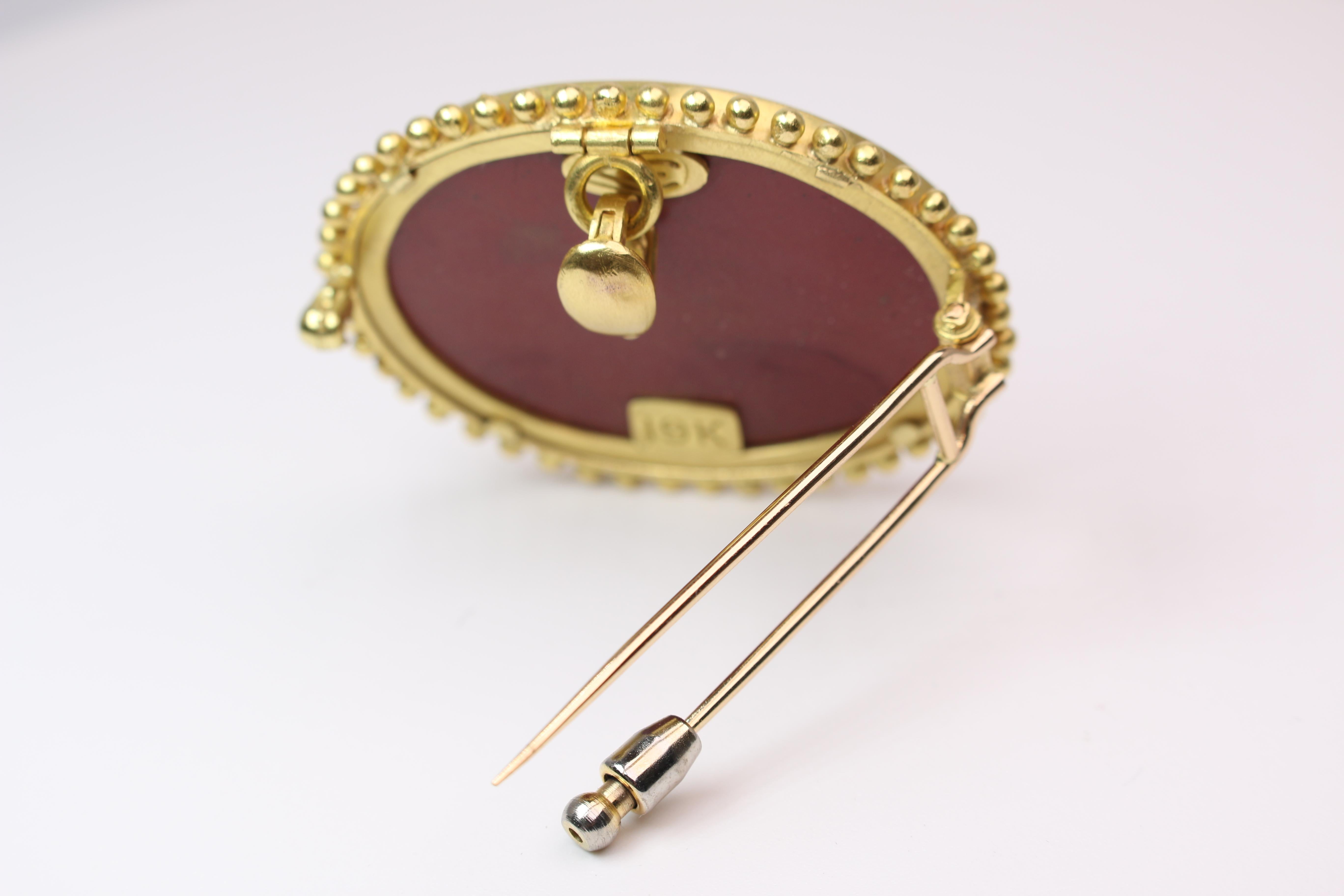 Elizabeth Locke Micro Mosaic Pin/Pendant For Sale at 1stDibs | micro ...