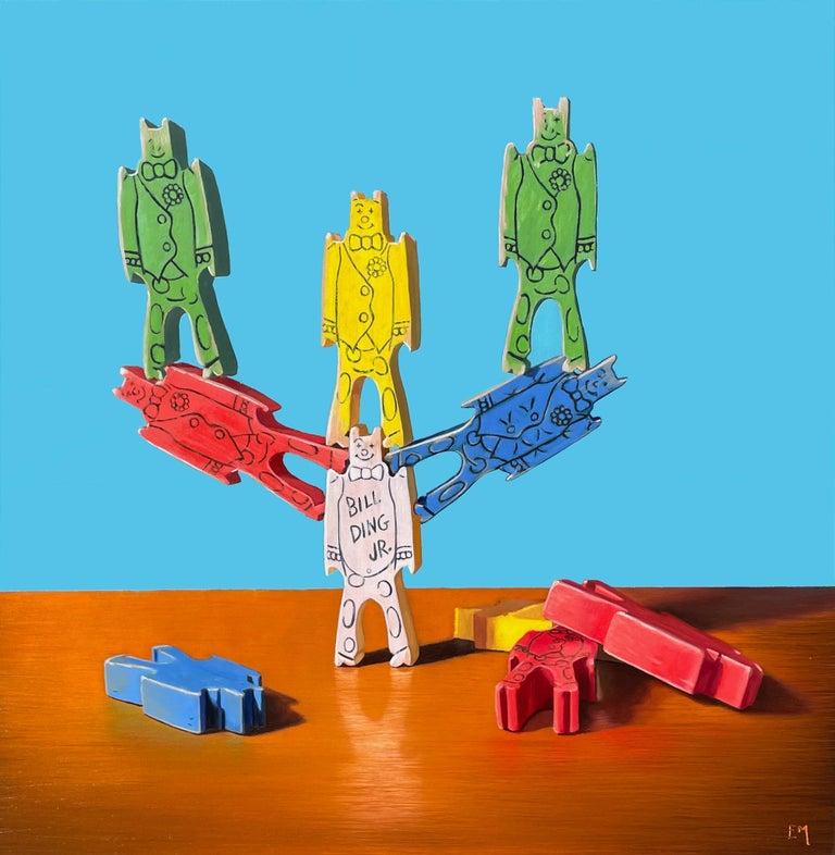 Elizabeth McGhee - BODY BUILDERS - Contemporary Still life / Toys ...