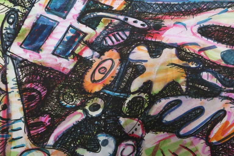 Elizabeth Murray - Abstract Expressionist Print by Elizabeth Murray For ...