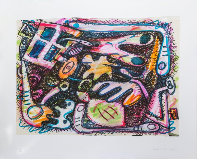 Elizabeth Murray - Abstract Expressionist Print by Elizabeth Murray For ...