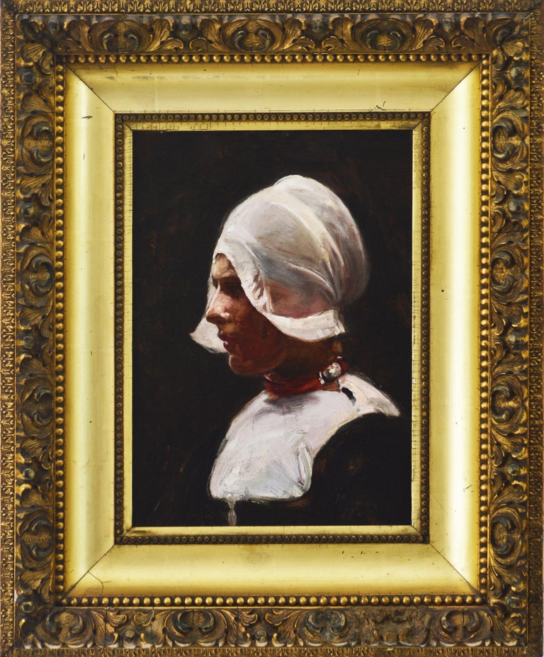 Elizabeth Nourse - Head of a Girl at 1stDibs
