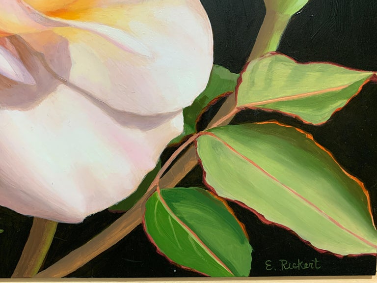 Elizabeth Rickert - American Realist still life of Pink and Yellow ...