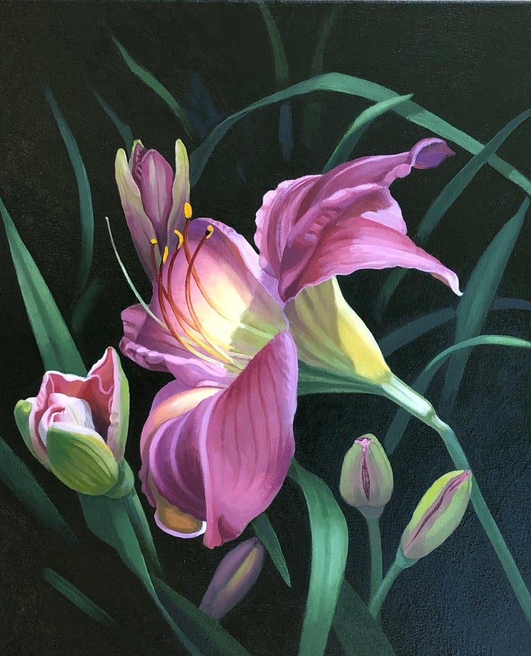 Elizabeth Rickert - Good Morning, Oil Painting For Sale at 1stDibs