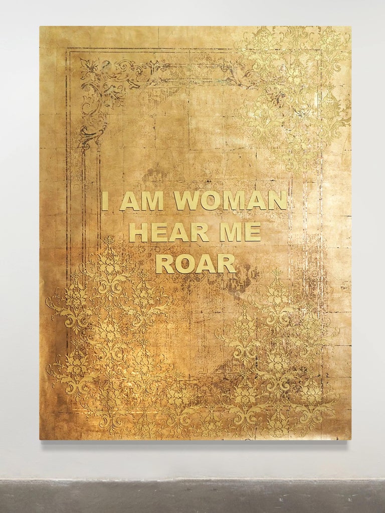Elizabeth Waggett - I Am Woman, Hear Me Roar (23k) For Sale at 1stDibs
