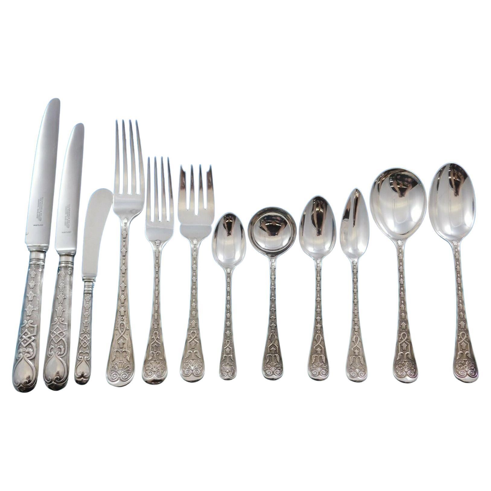 Elizabethan by Garrard and Co English Sterling Silver Flatware Set ...