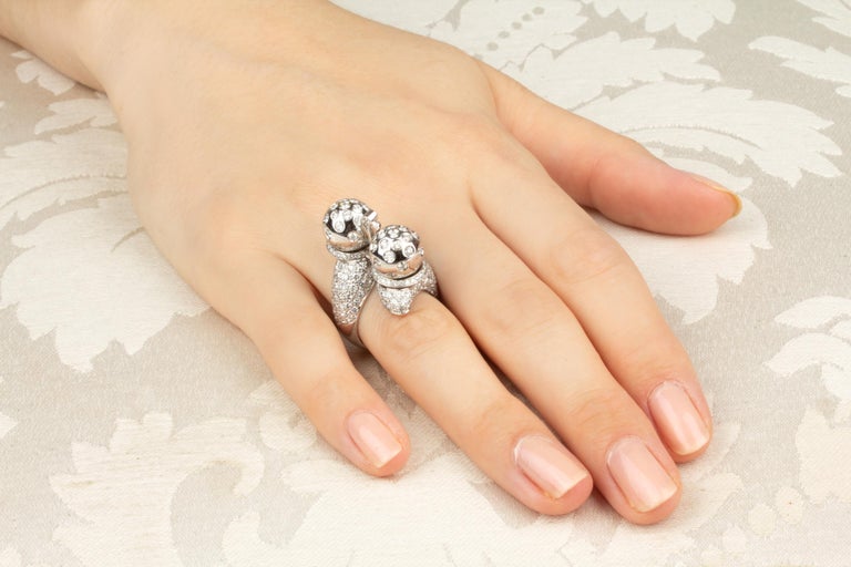 Ella Gafter Libra Diamond Zodiac Ring For Sale at 1stDibs | diamond for ...