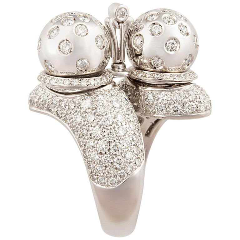 Ella Gafter Libra Diamond Zodiac Ring For Sale at 1stDibs | diamond for ...