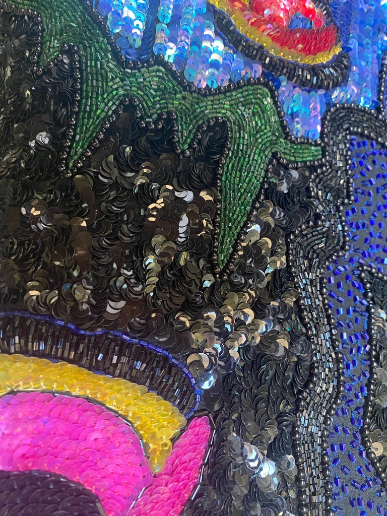 Ella Singh for Escada Limited Edition Hand Beaded "Dalí Dress and Jckt ...