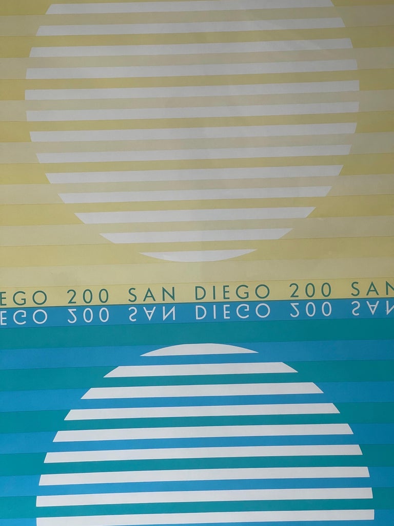 Ellamarie Woolley San Diego 200 Arts and Crafts Poster For Sale at 1stDibs