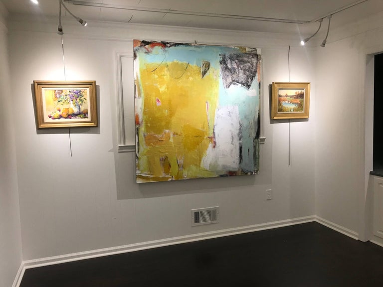 Ellen Rolli - Synergy, Large Contemporary Acrylic and Mixed Media on ...