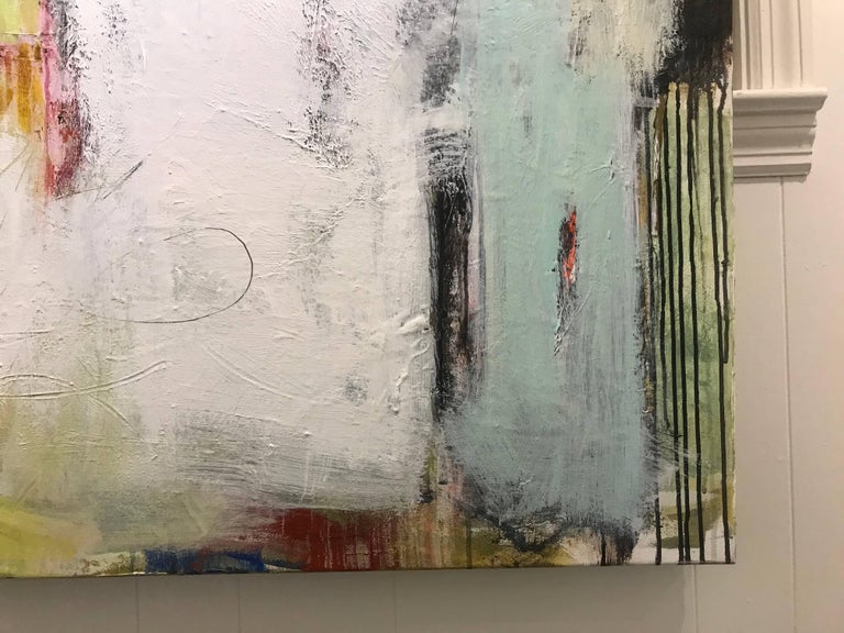 Ellen Rolli - Synergy, Large Contemporary Acrylic and Mixed Media on ...