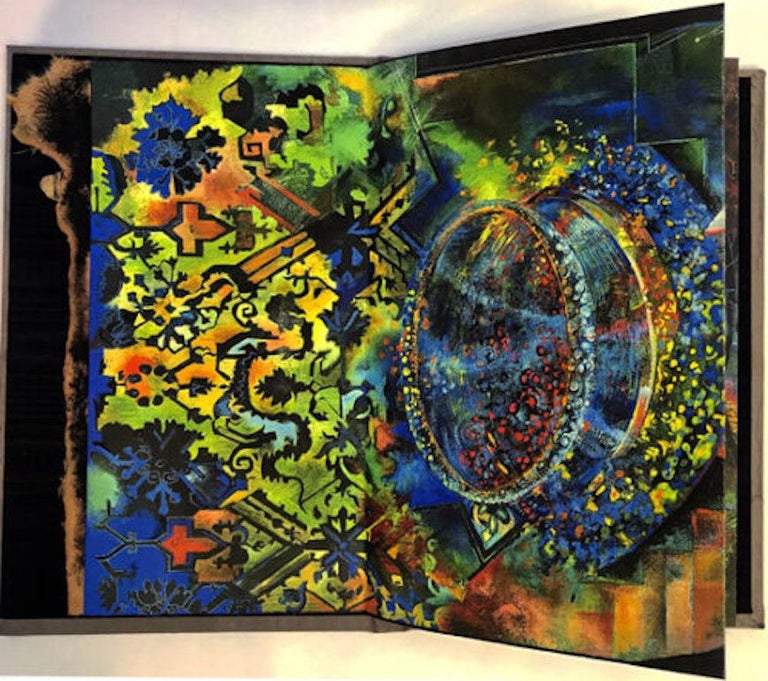 Ellen Wiener - "Seven Wells", Artists Accordion Book bound in Silver ...