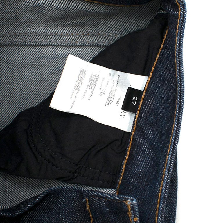Ellery Blue High waist Cropped Flared Jeans - Size US 4/6 - Waist 27 ...
