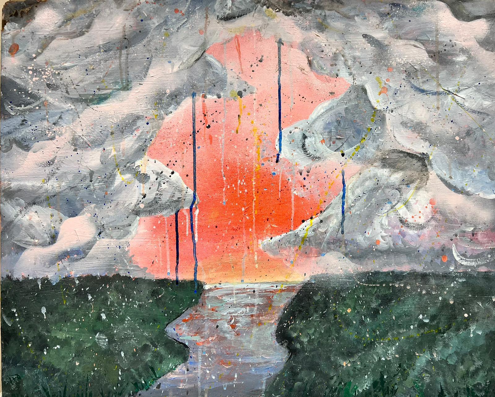 Contemporary British - The Venetian Canal Quiet Backwater Modern ...