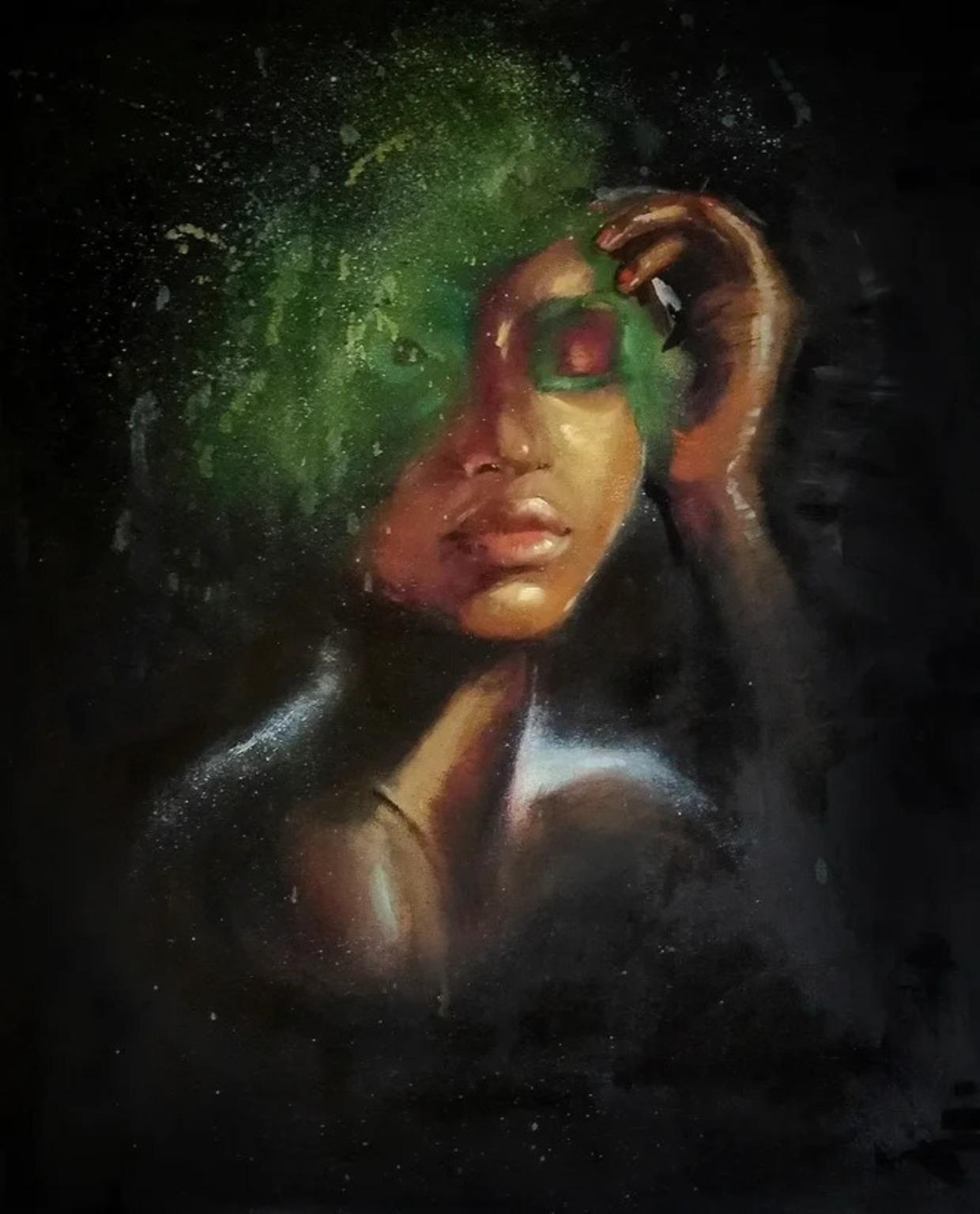 Ellina Zhanu - Practice 100x60cm For Sale at 1stDibs