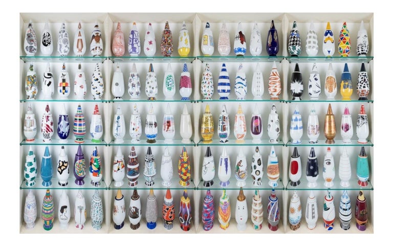 Ellinor Flor, Vase 23 of One Hundred Authors by Alessandro Mendini for ...