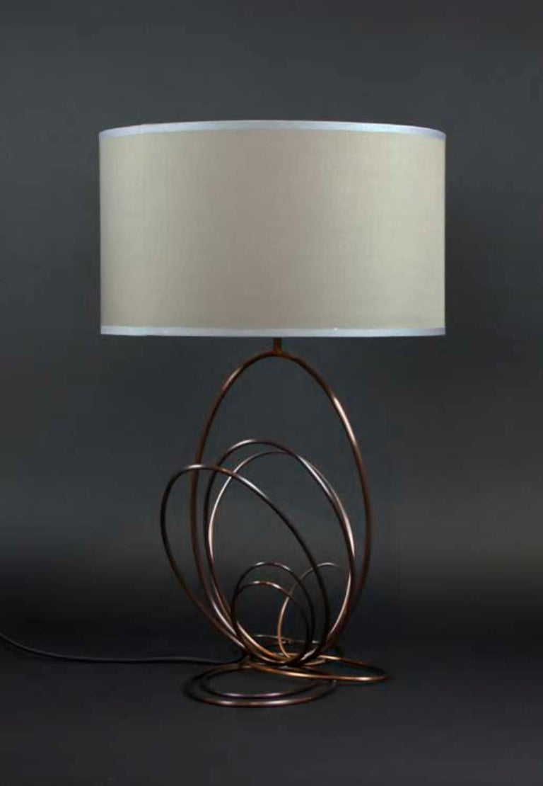 Ellipse 2 Table Lamp by Atelier Demichelis For Sale at 1stDibs