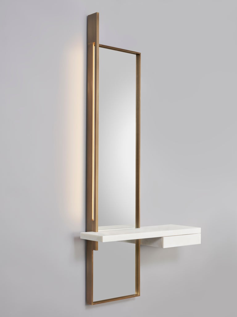Ellipse Hight Mirror For Sale at 1stDibs