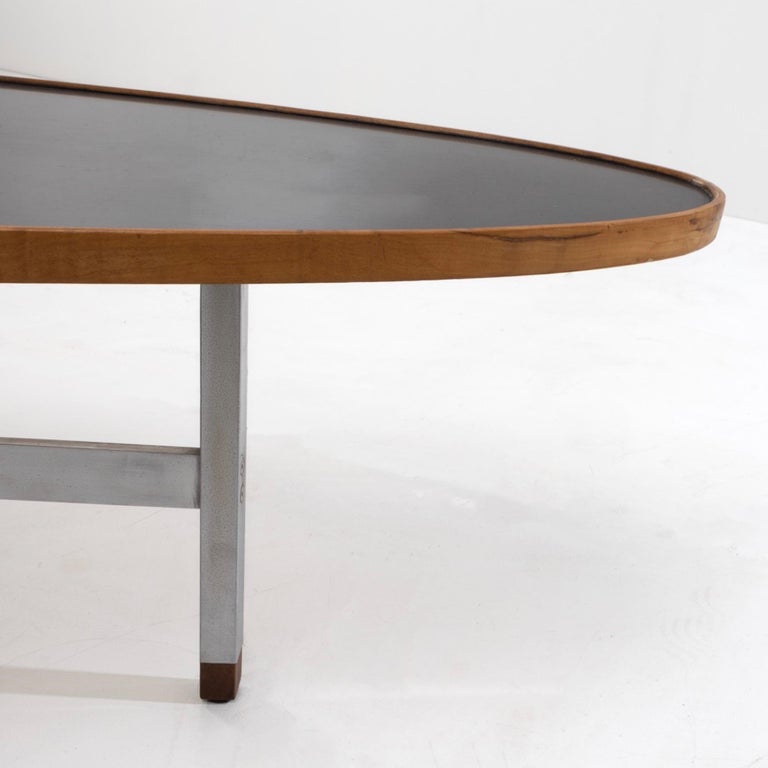 Elliptical coffee table by Edward Wormley for Dunbar For Sale at 1stDibs
