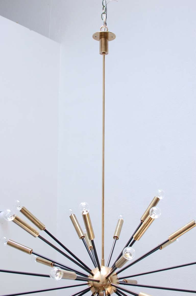Elliptical Sputnik Chandelier For Sale at 1stDibs
