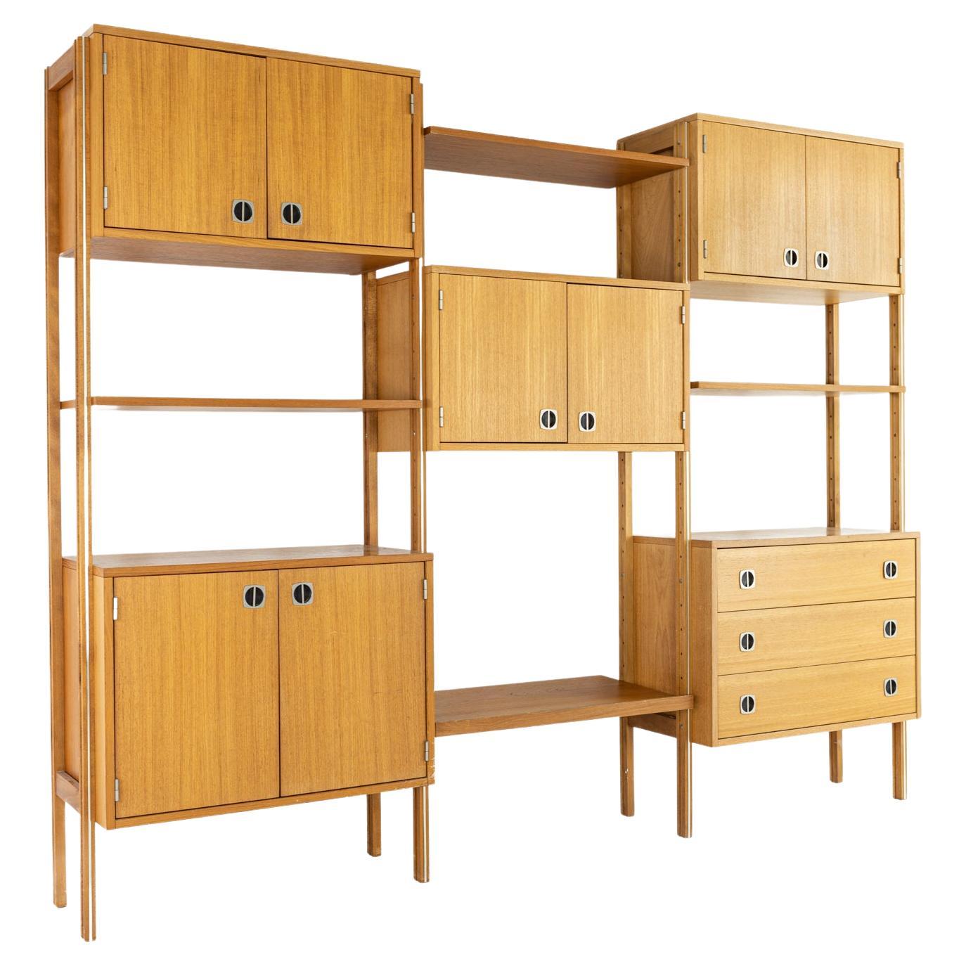 Ergo Three-Bay Wall Unit by Blindheim Møbelfabrik at 1stDibs