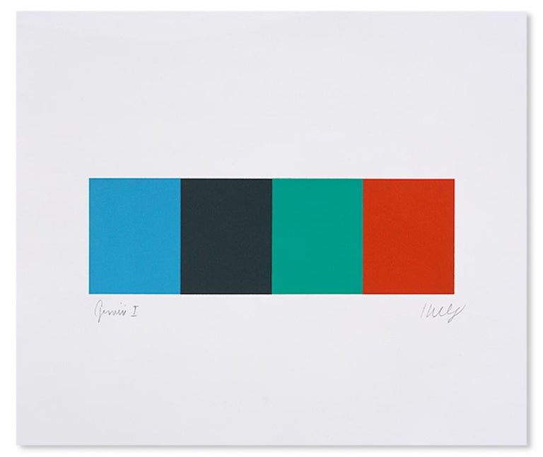 Ellsworth Kelly - Blue Gray Green Red For Sale at 1stDibs