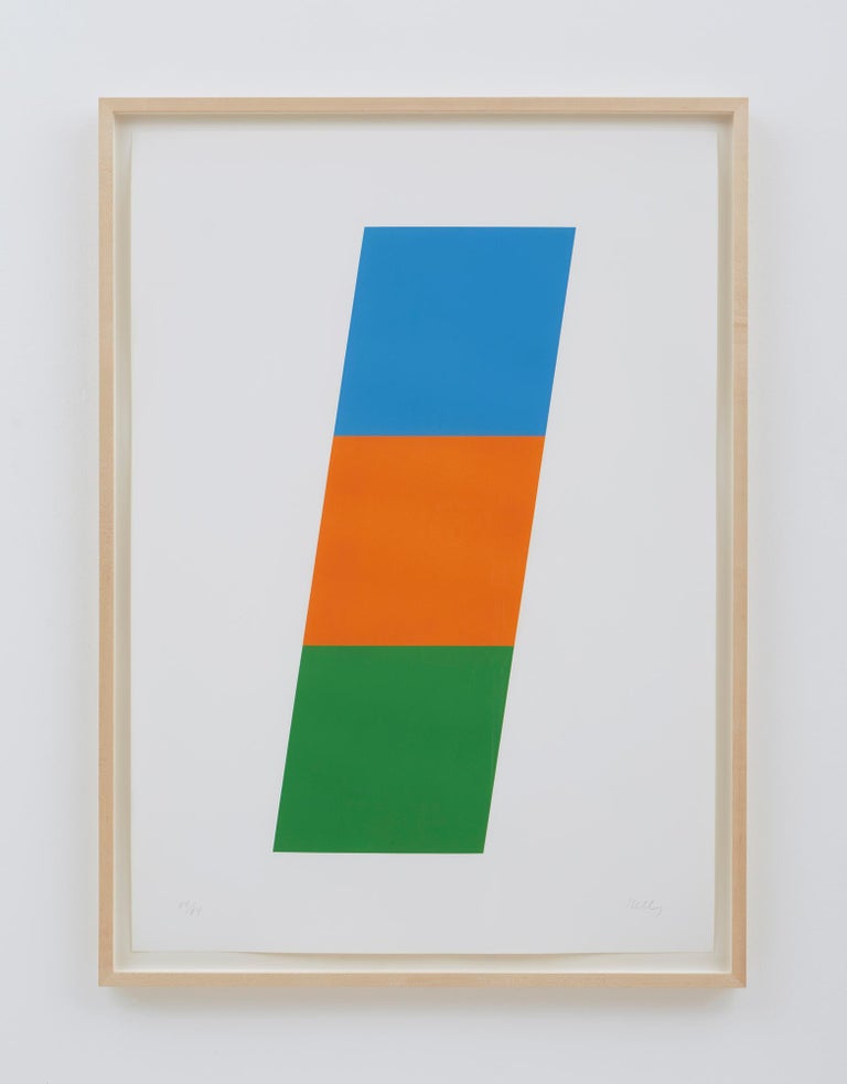 Ellsworth Kelly - Blue Red-Orange Green For Sale at 1stDibs
