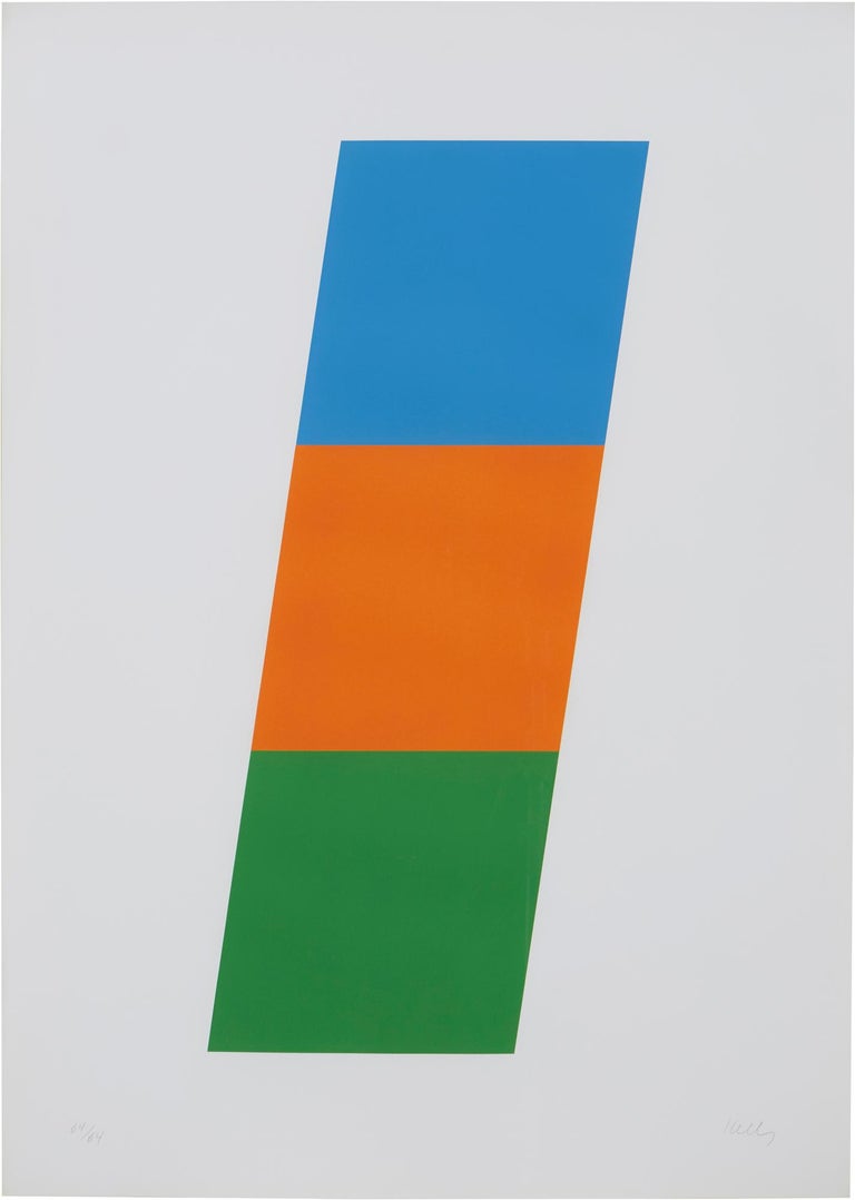 Ellsworth Kelly - Blue Red-Orange Green For Sale at 1stDibs