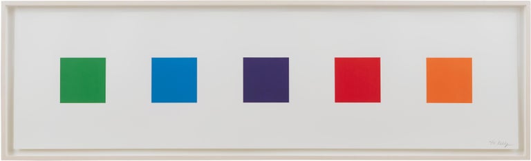 Ellsworth Kelly - Color Squares 1 For Sale at 1stDibs