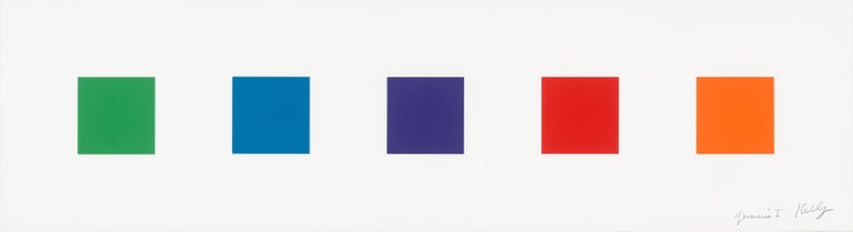 Ellsworth Kelly - Color Squares 2 For Sale at 1stDibs | colorsquared