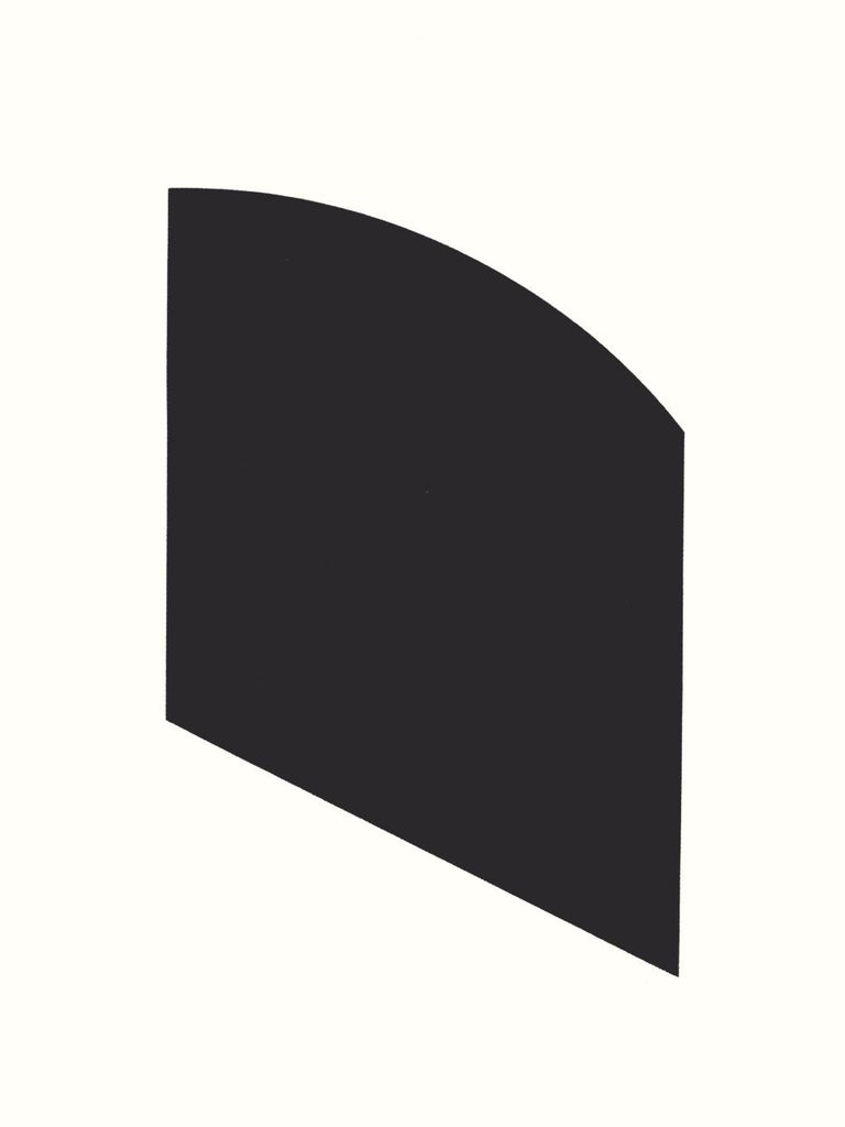 Ellsworth Kelly - Ellsworth Kelly, Black Shape Lithograph, 2003 For ...